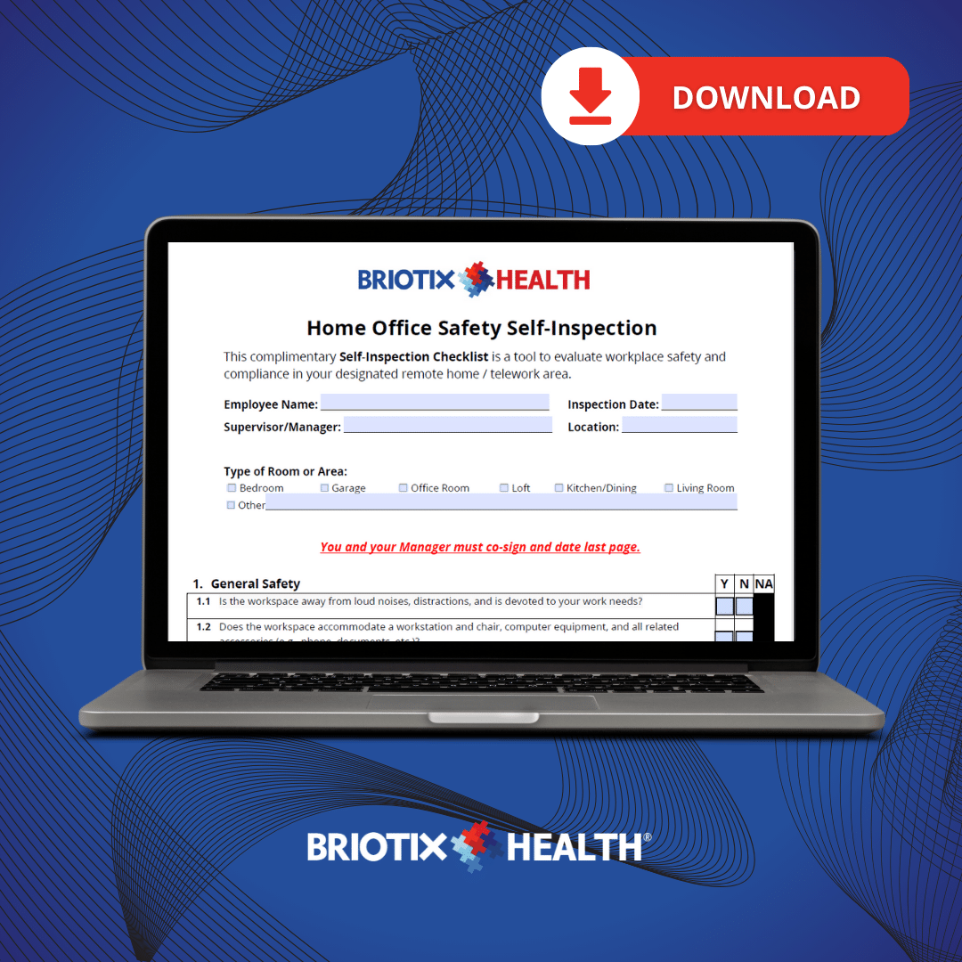 Download Your Home Office Safety Self-Inspection Checklist