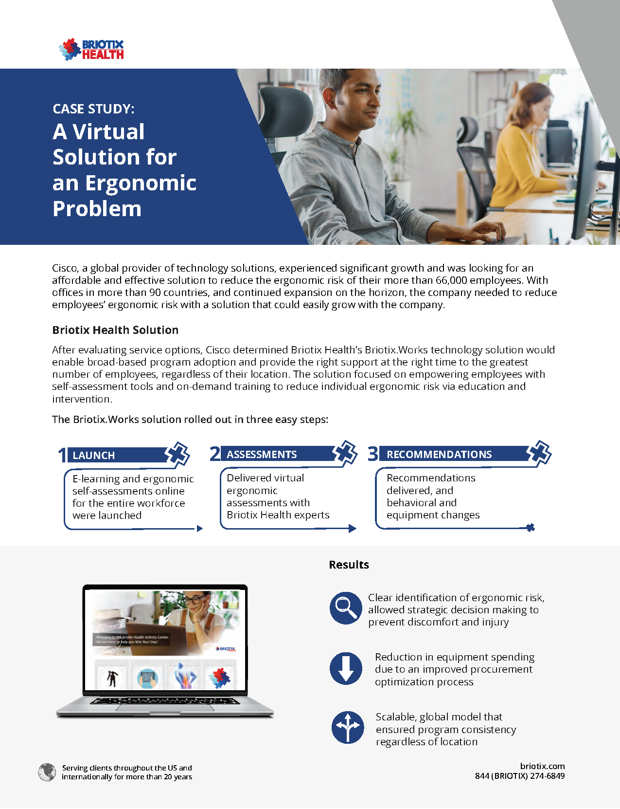 A Virtual Solution for an Ergonomic Program
